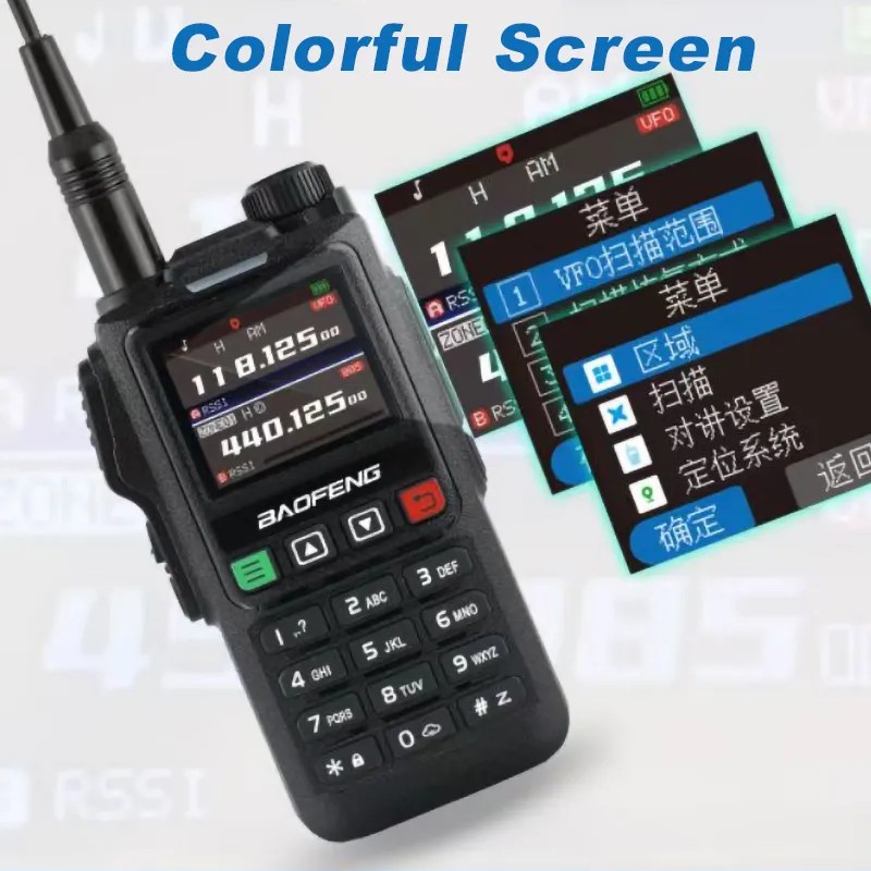 Baofeng New UV-18H Tri Band Walkie Talkie - Baofeng