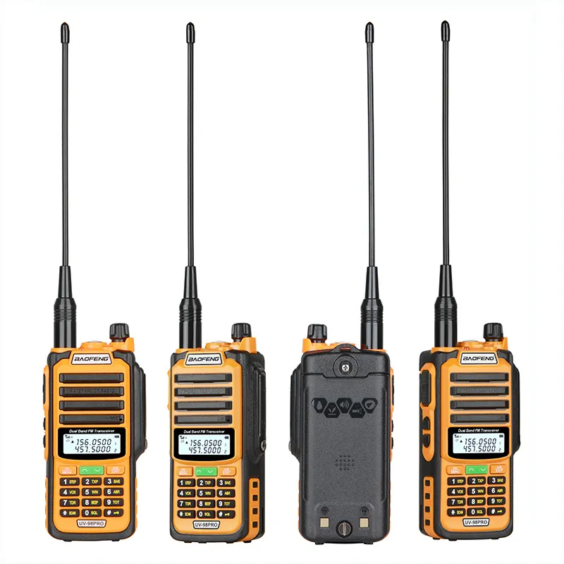 Baofeng UV-98 Pro IP68 Waterproof SOS Dual Band Walkie Talkie FM Radio - Baofeng