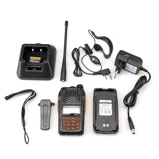Baofeng UV-6R dual band two way radio original factory uhf vhf handheld ...